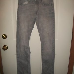 Point Zero | Jeans | Point Zero Gray Slim Straight Jeans 3 X 33 | Poshmark